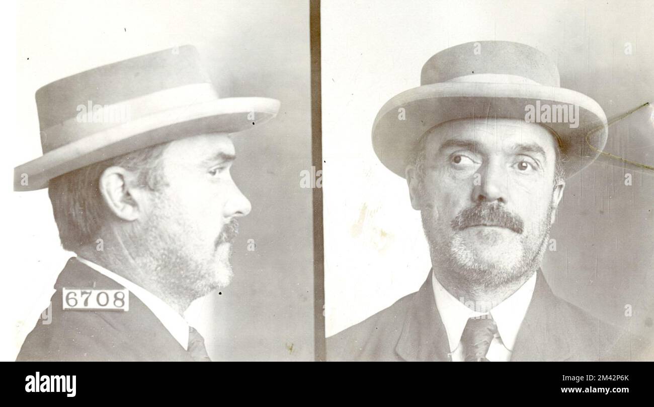 Photograph of Samuel Hawley. Bureau of Prisons, Inmate case files Stock ...