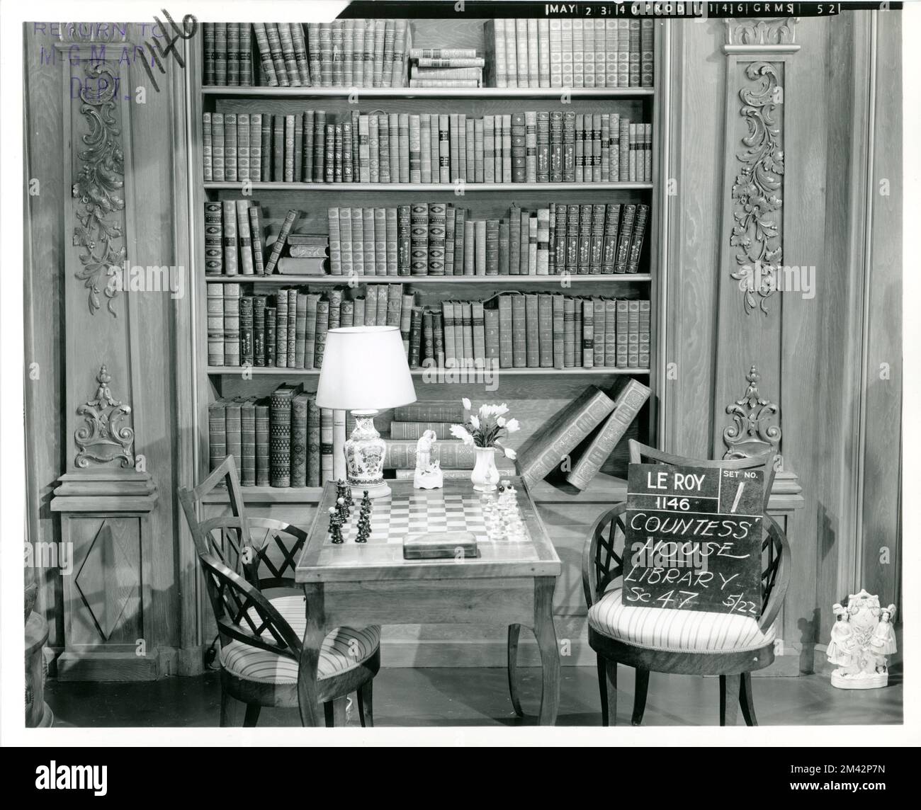 Cedric gibbons house hi-res stock photography and images - Alamy
