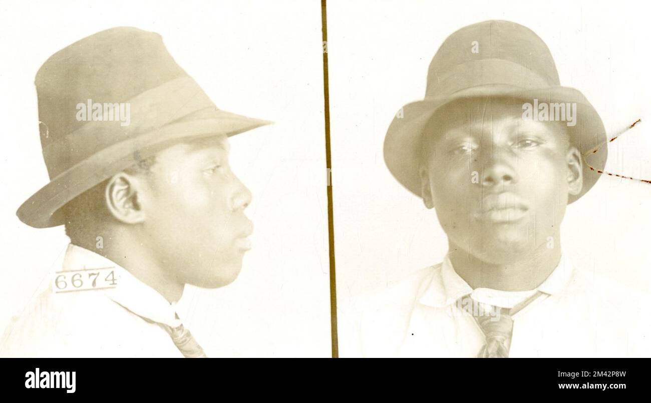 Photograph of Joseph Davis. Bureau of Prisons, Inmate case files Stock ...