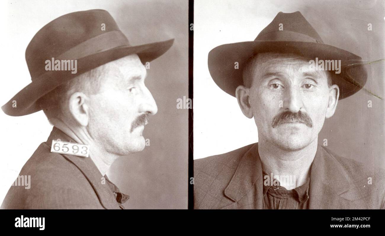 Photograph of Wesley Miller. Bureau of Prisons, Inmate case files Stock ...