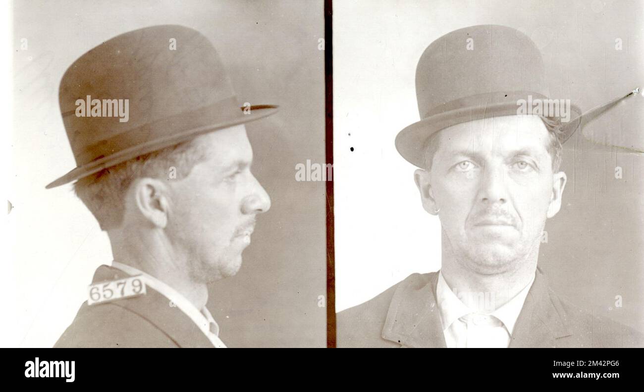 Photograph of John Mushrush. Bureau of Prisons, Inmate case files Stock ...