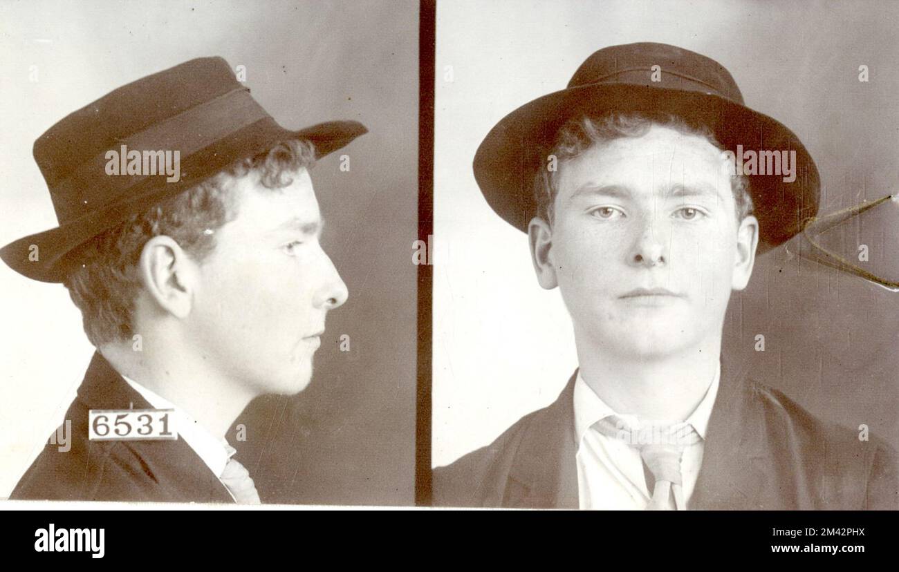 Photograph of Frank Walters. Bureau of Prisons, Inmate case files Stock ...