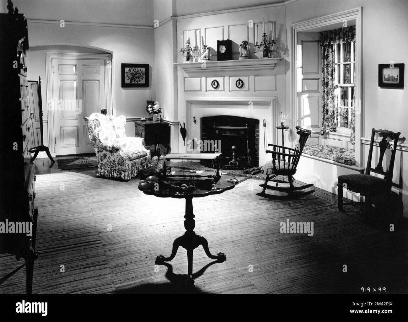 Set Reference Still of Sitting Room for JOAN CRAWFORD ROBERT TAYLOR and ...