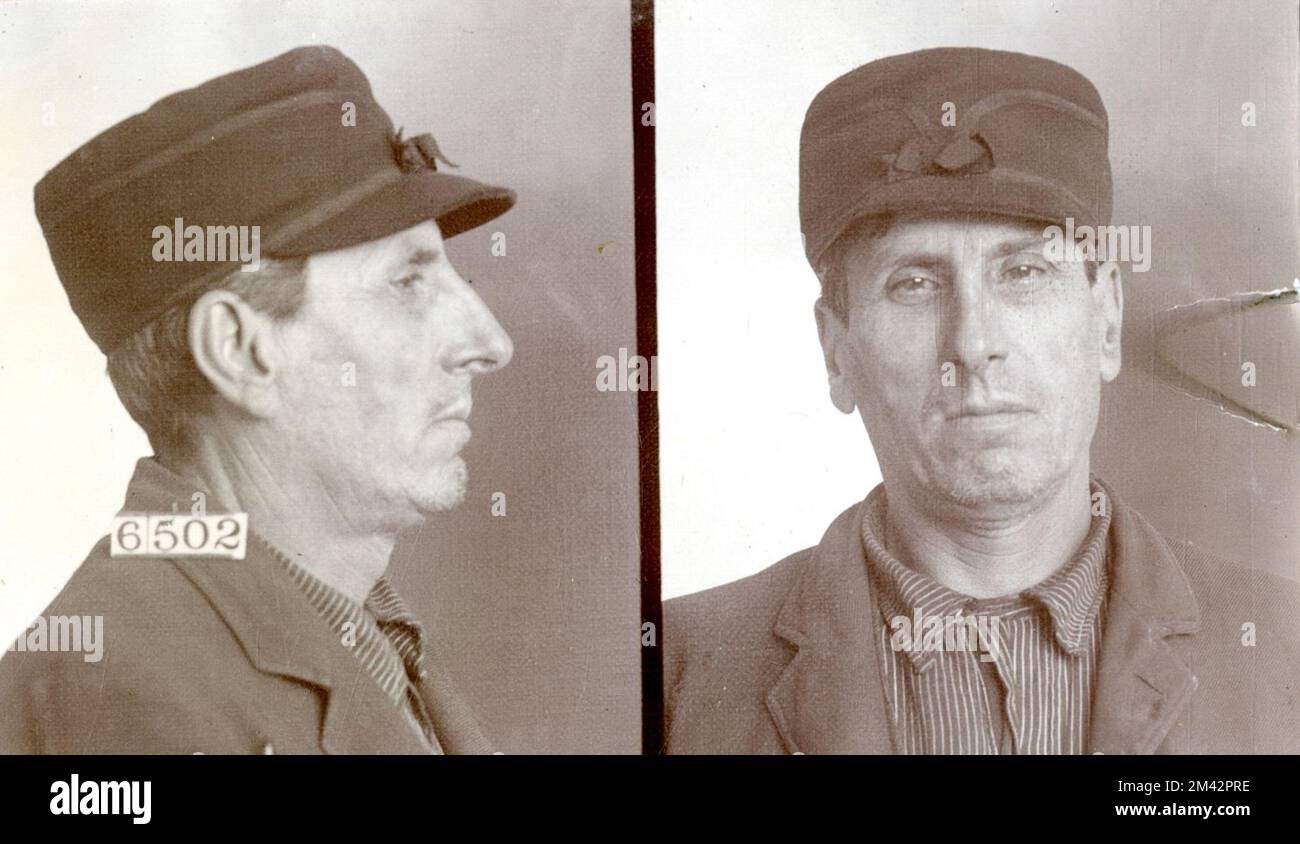 Photograph of Daniel Kelley. Bureau of Prisons, Inmate case files Stock ...