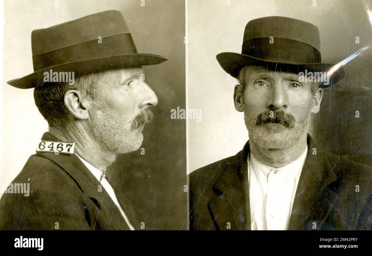 Photograph of Joseph Fay. Bureau of Prisons, Inmate case files Stock ...