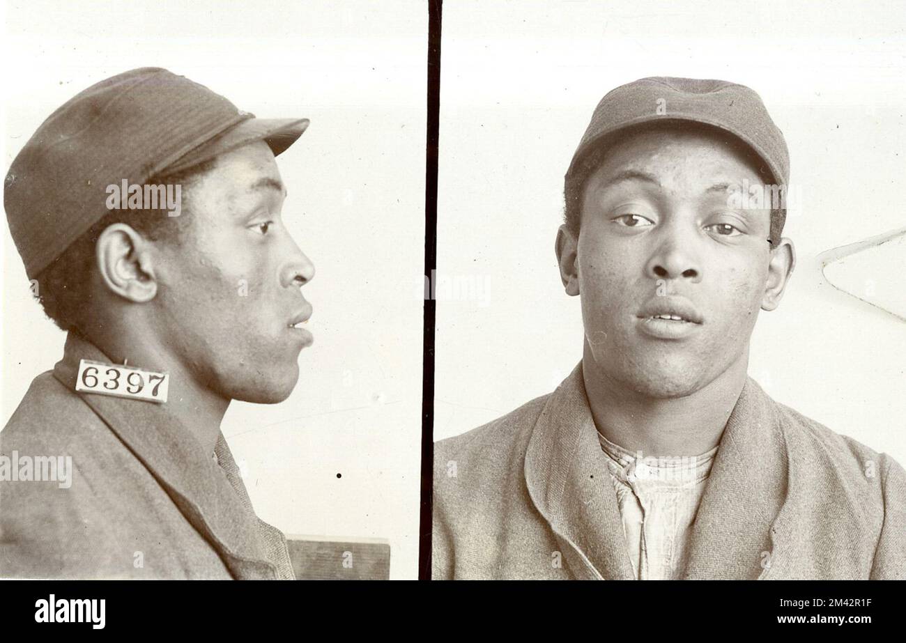 Photograph of Arthur Harvey. Bureau of Prisons, Inmate case files Stock ...