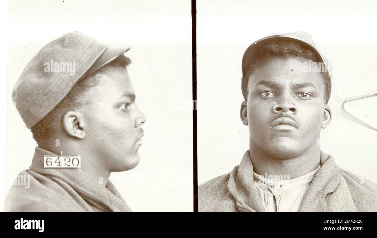 Photograph of Wallace Lee. Bureau of Prisons, Inmate case files Stock ...