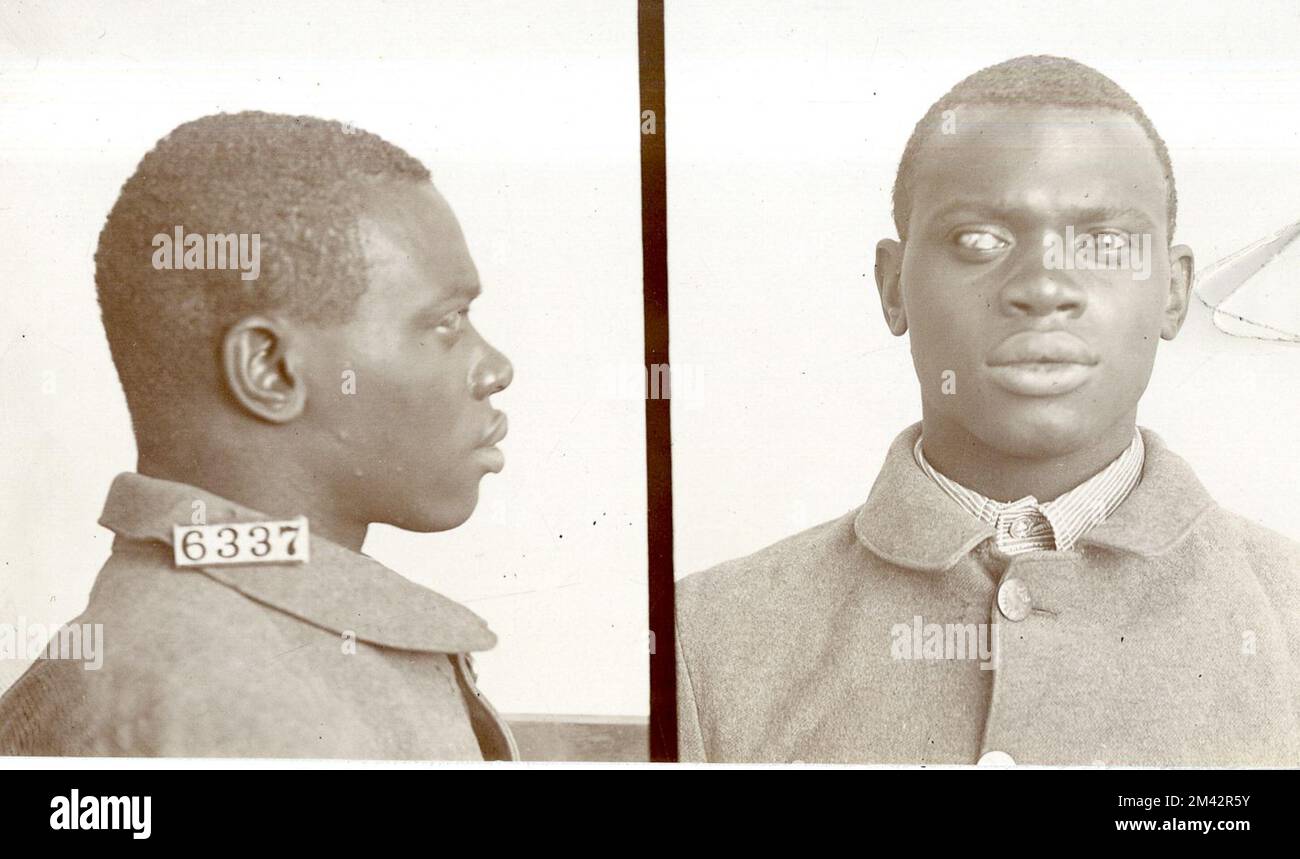 Photograph of Thomas James. Bureau of Prisons, Inmate case files Stock ...