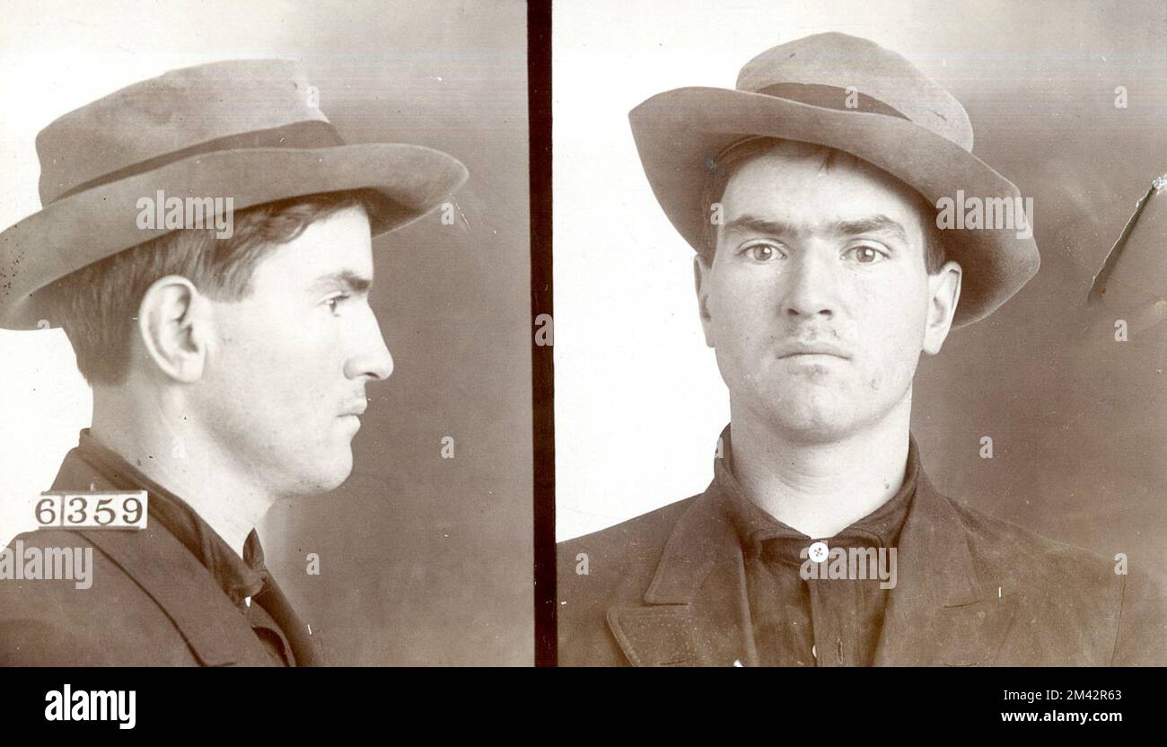 Photograph of Carey Deisher. Bureau of Prisons, Inmate case files Stock ...