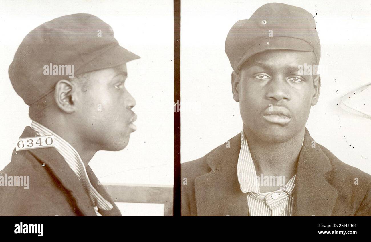 Photograph of Jesse Gordon. Bureau of Prisons, Inmate case files Stock ...