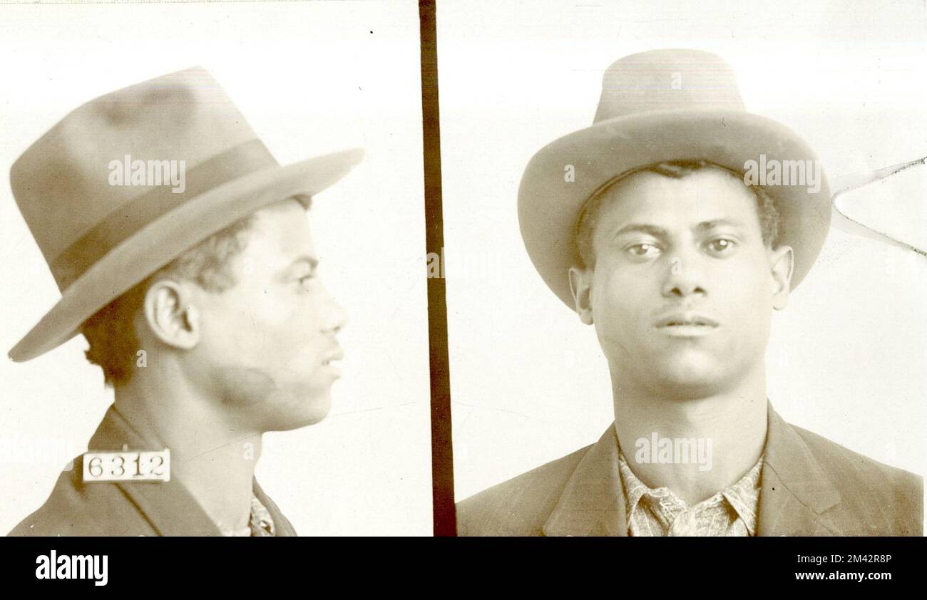 Photograph of Jesse Payne. Bureau of Prisons, Inmate case files Stock ...