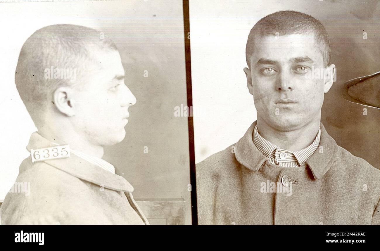 Photograph of John Thompson. Bureau of Prisons, Inmate case files Stock ...