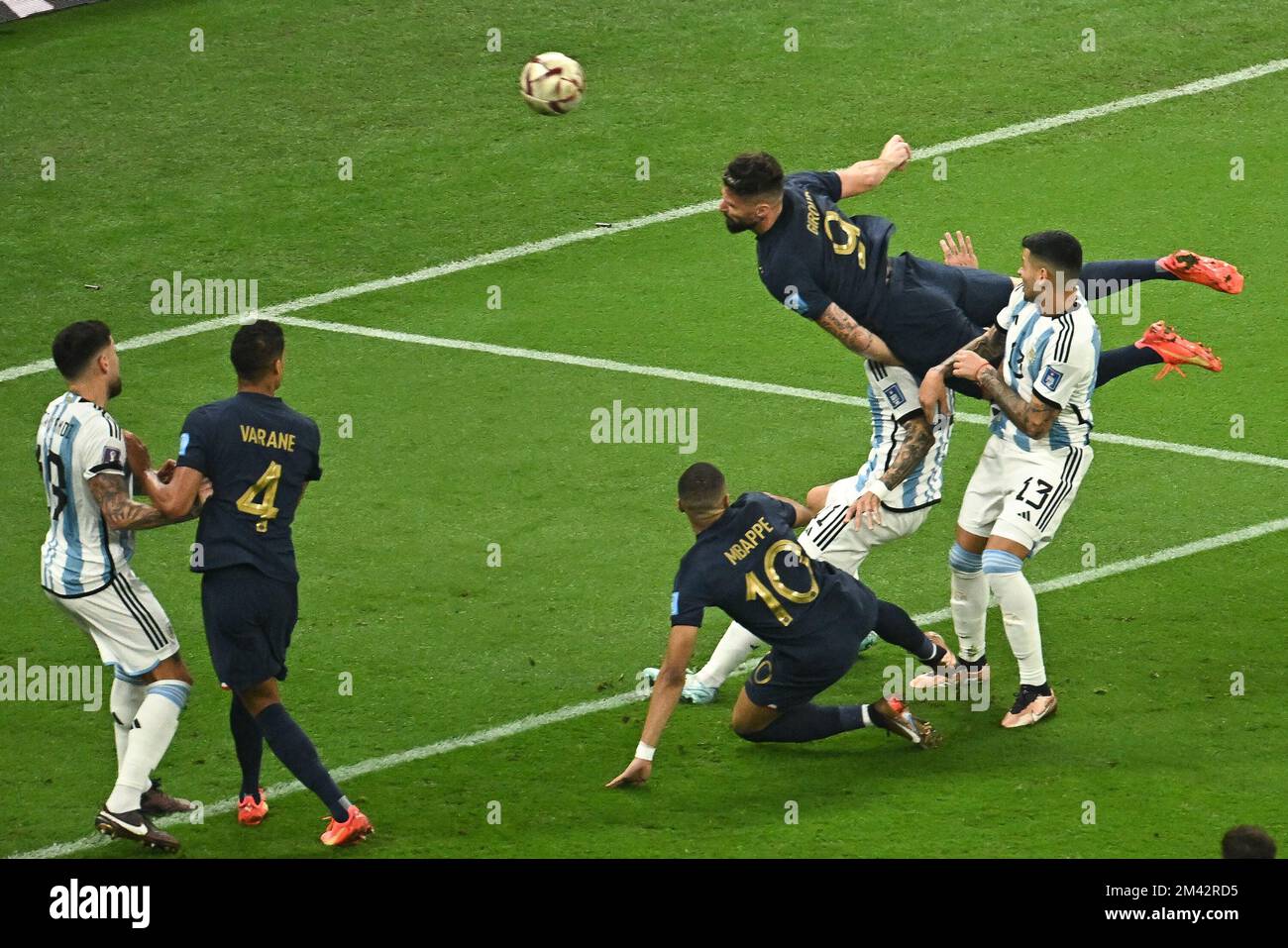 Doha, Qatar on December 18, 2022. during Argentina v France match of ...