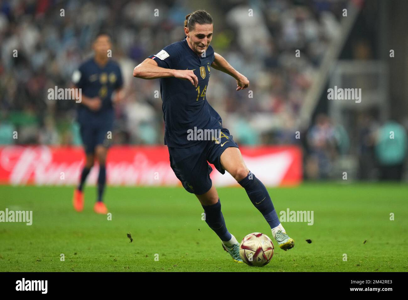 Adrien Rabiot of France during the FIFA World Cup Qatar 2022 match ...