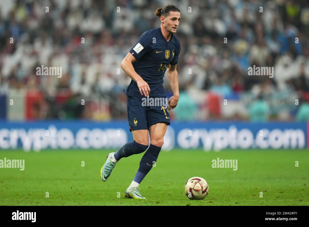 Adrien Rabiot of France during the FIFA World Cup Qatar 2022 match ...