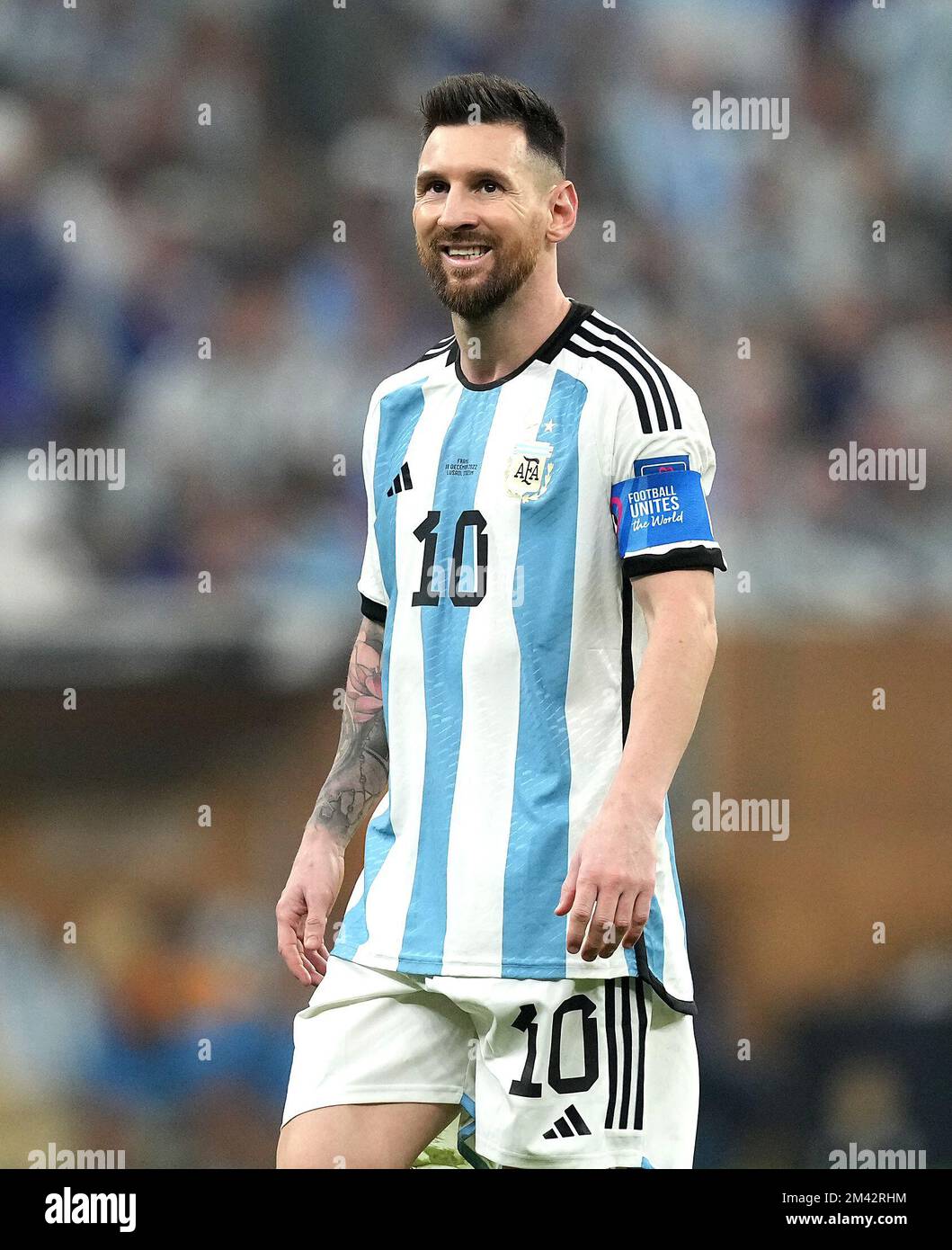 Lionel messi world cup 2022 final hi-res stock photography and images ...