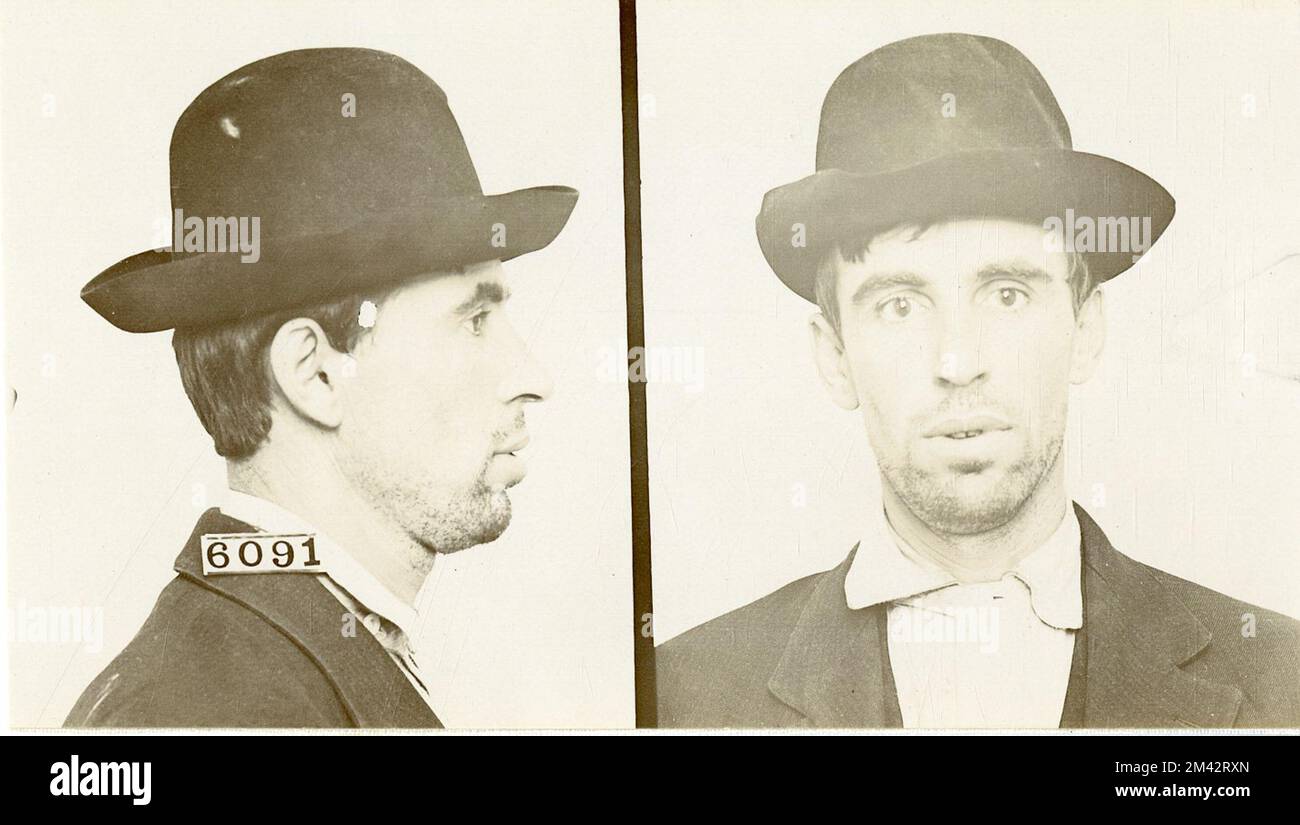 Photograph of Frank Stevens. Bureau of Prisons, Inmate case files Stock ...