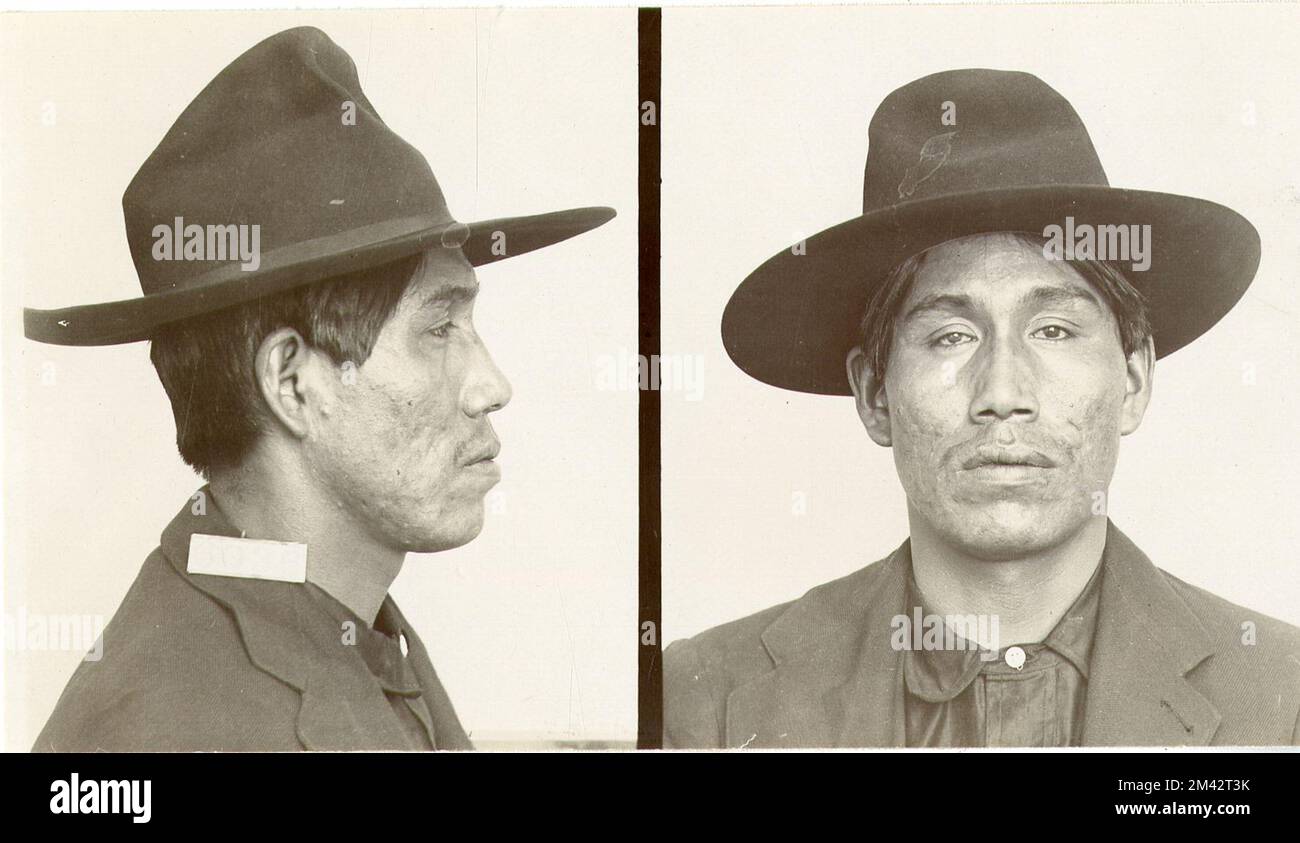 Photograph of Sam Eli. Bureau of Prisons, Inmate case files Stock Photo ...