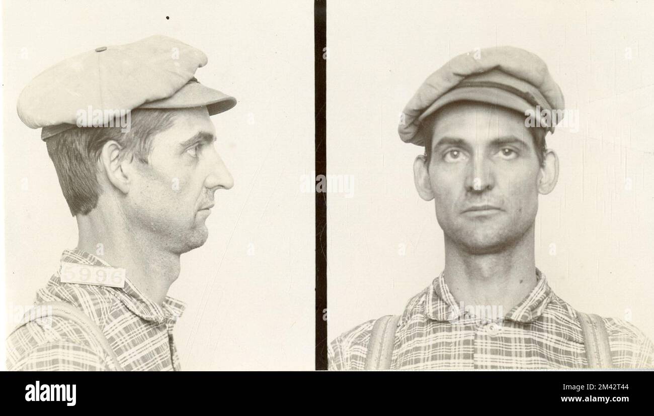 Photograph of A. T. Hardwick. Bureau of Prisons, Inmate case files ...