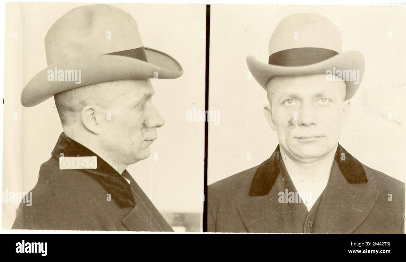 Photograph of John A. Adams. Bureau of Prisons, Inmate case files Stock ...