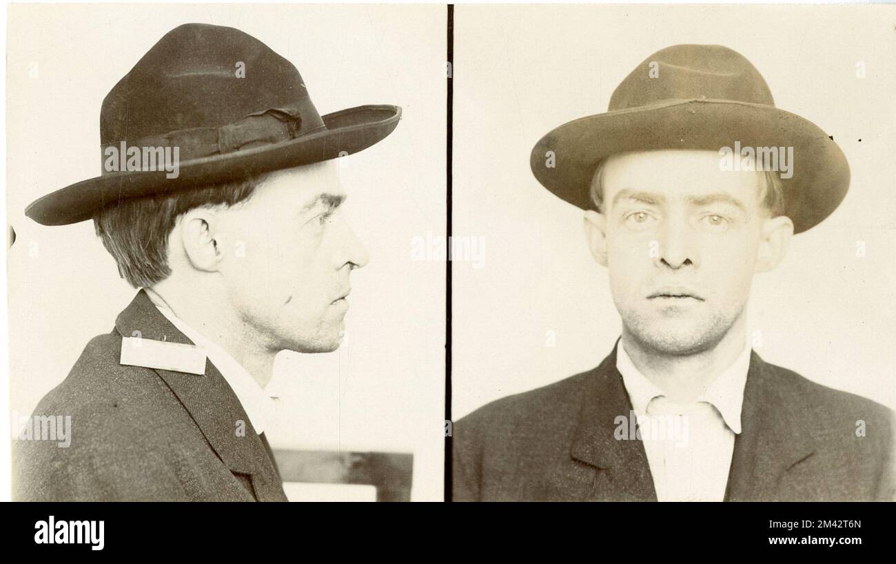 Photograph of Joseph Wells. Bureau of Prisons, Inmate case files Stock ...