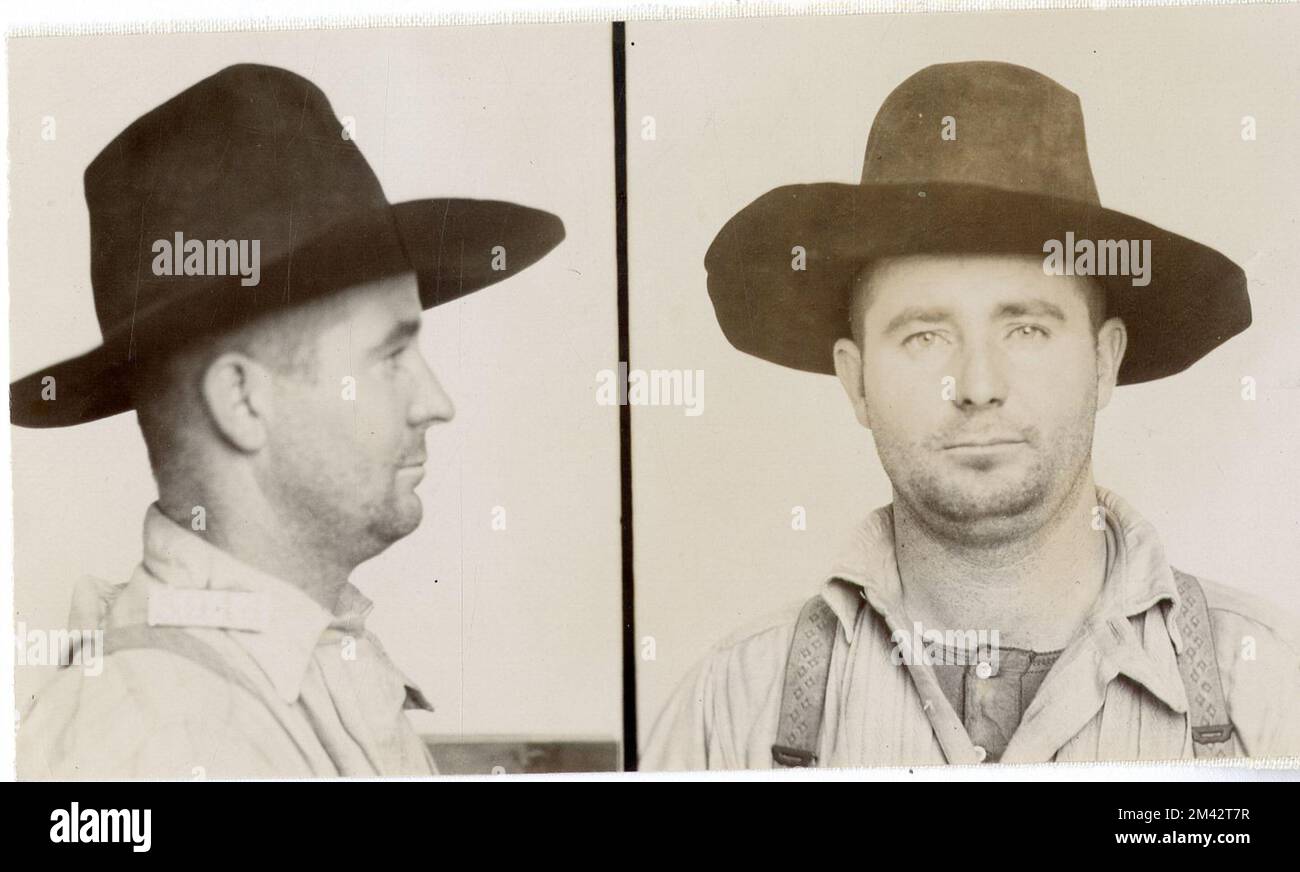 Photograph of Hiram W. Shinkle. Bureau of Prisons, Inmate case files ...