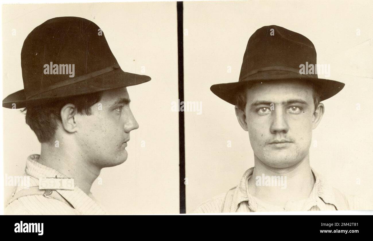 Photograph of B. L. Brummitt. Bureau of Prisons, Inmate case files ...