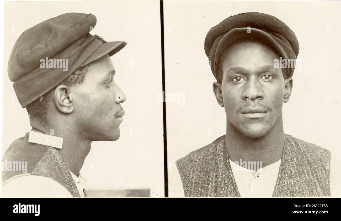 Photograph of Robert Lewis. Bureau of Prisons, Inmate case files Stock ...