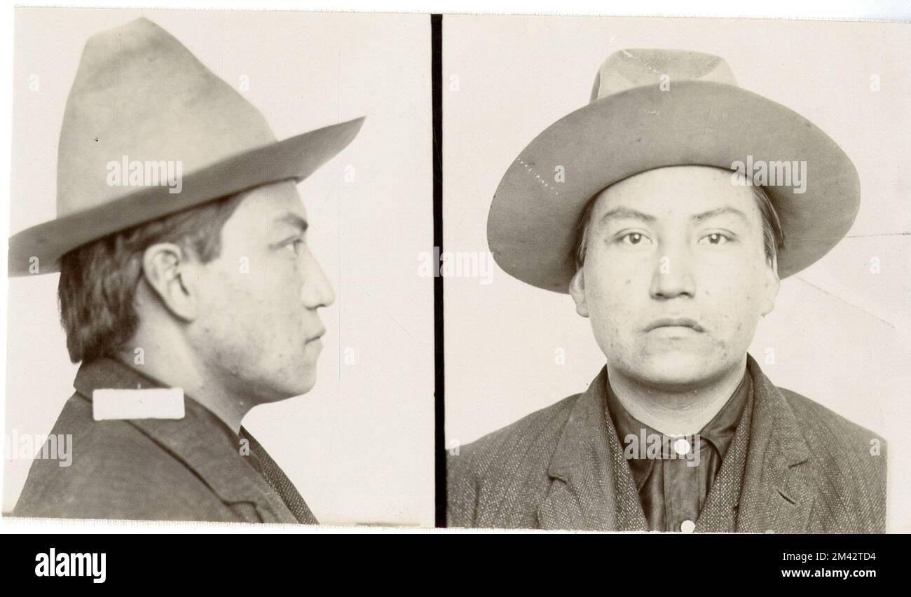 Photograph of Charles Crow. Bureau of Prisons, Inmate case files Stock ...