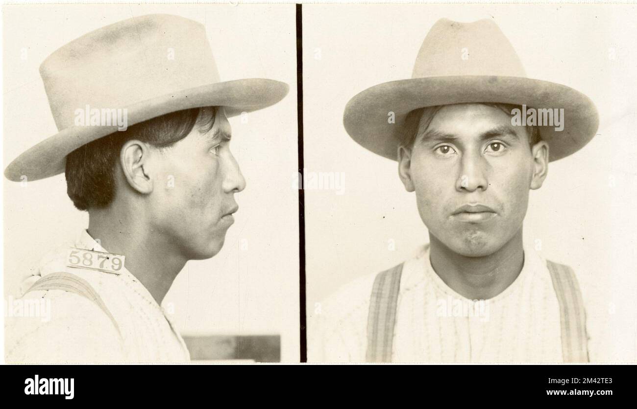 Photograph of Jacob Pipiya. Bureau of Prisons, Inmate case files Stock ...