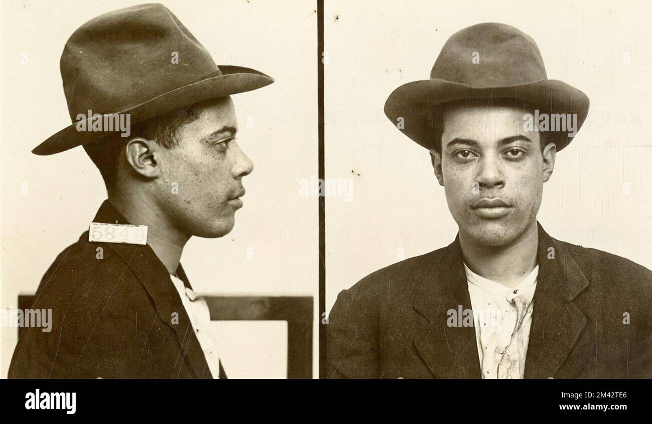Photograph of Alva T. Sims. Bureau of Prisons, Inmate case files Stock ...