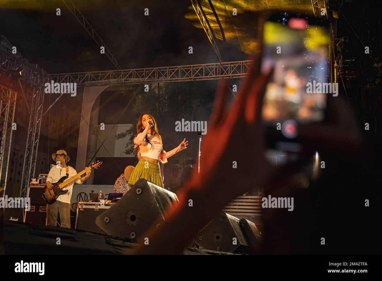 Bangkok, Thailand. 18th Dec, 2022. Milli (Danupha Khanatheerakul), Thai ...