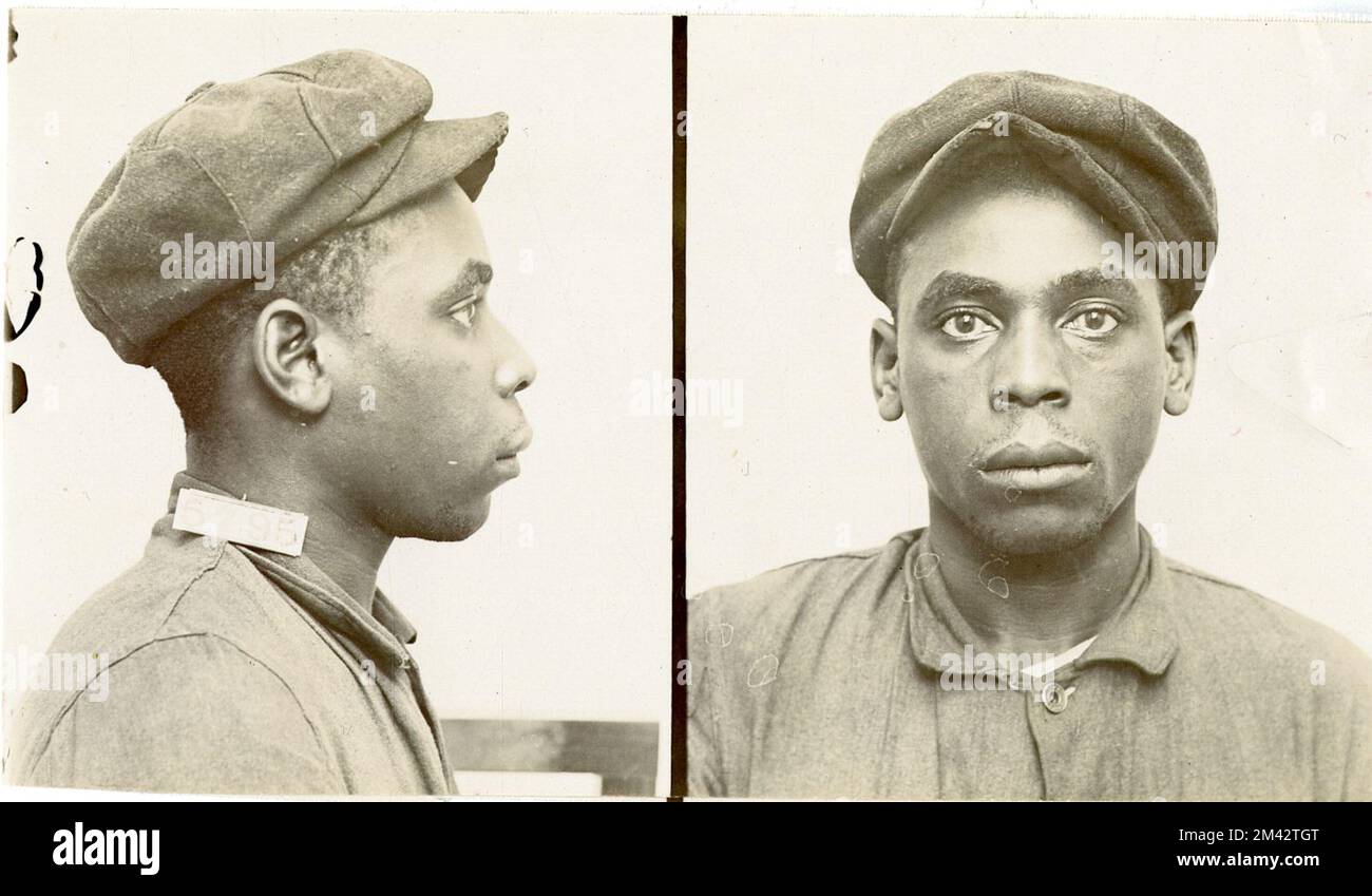 Photograph of R. L. Walker. Bureau of Prisons, Inmate case files Stock ...