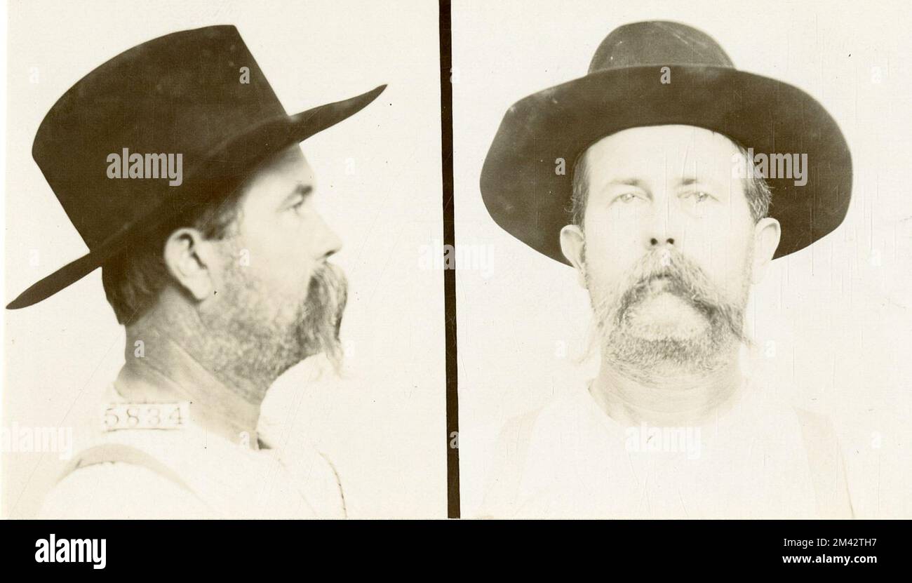 Photograph of Simeon E. S. Benefield. Bureau of Prisons, Inmate case ...