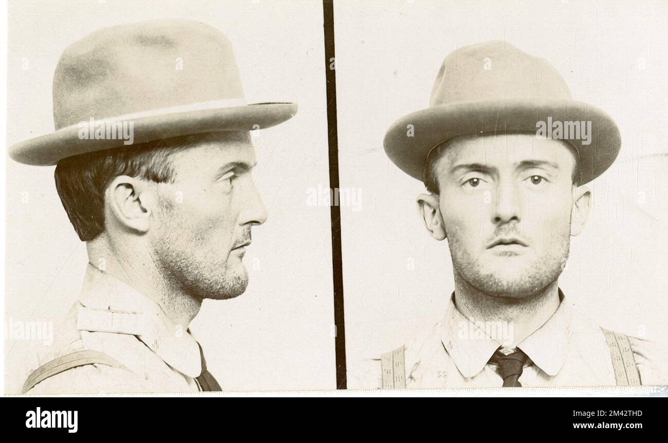 Photograph of John Harmon. Bureau of Prisons, Inmate case files Stock ...