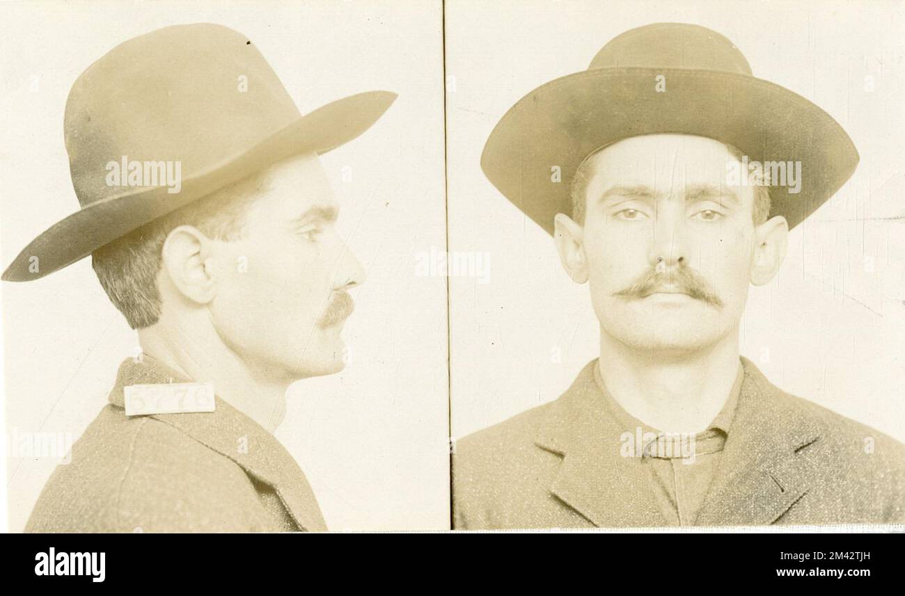 Photograph of George Cook. Bureau of Prisons, Inmate case files Stock ...