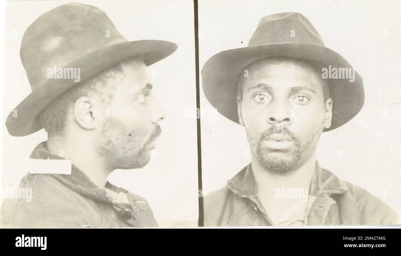 Photograph of Jack Johnson. Bureau of Prisons, Inmate case files Stock ...