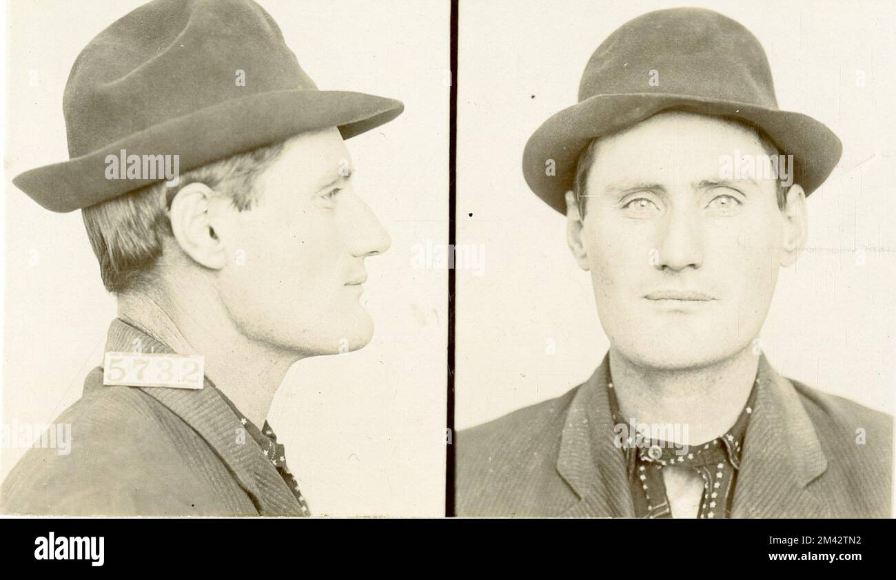 Photograph of Thomas Hogan. Bureau of Prisons, Inmate case files Stock ...