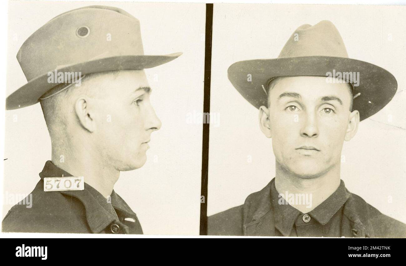 Photograph of Calvin Baker. Bureau of Prisons, Inmate case files Stock ...