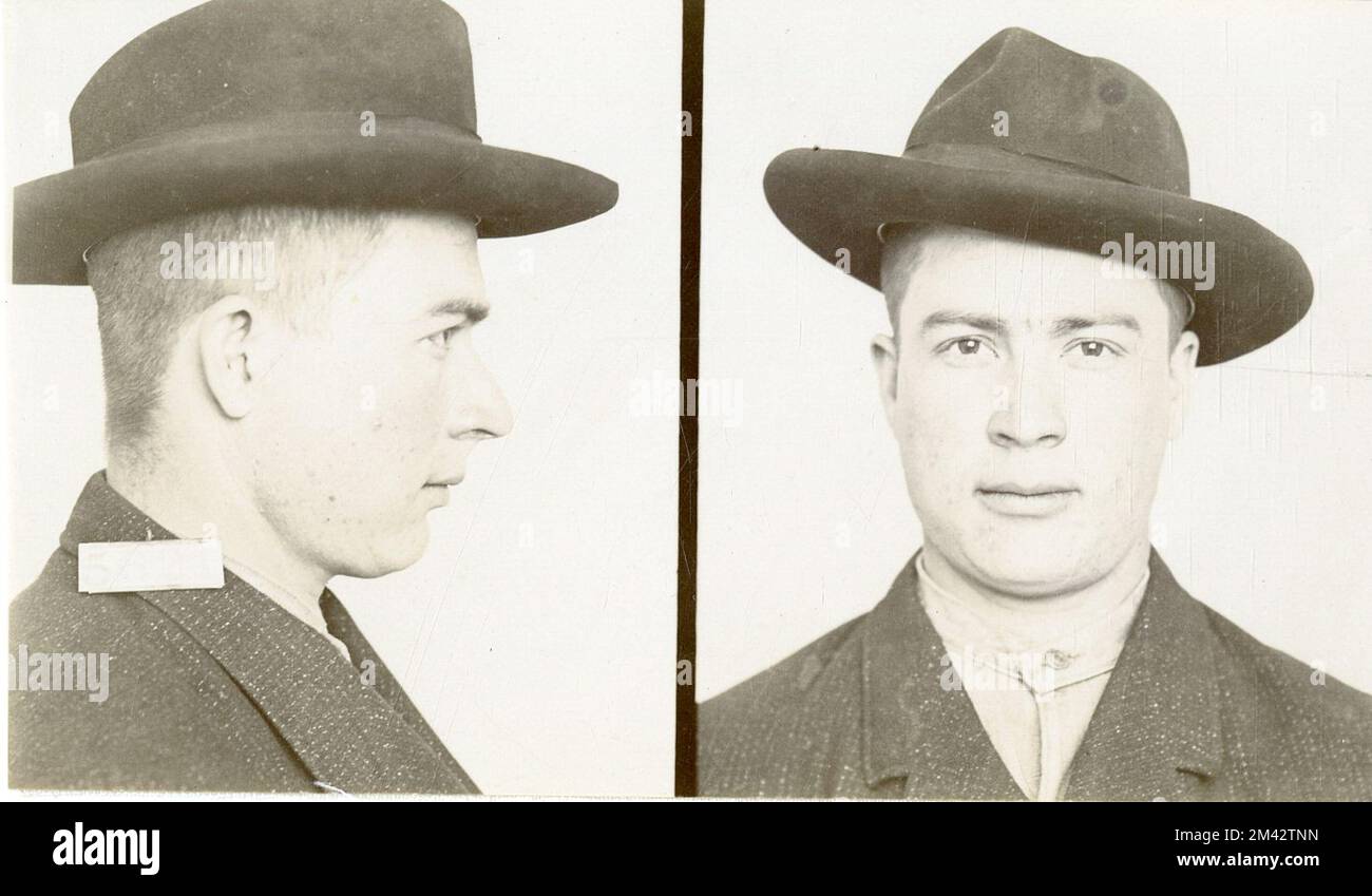 Photograph of Robert Hardin. Bureau of Prisons, Inmate case files Stock ...