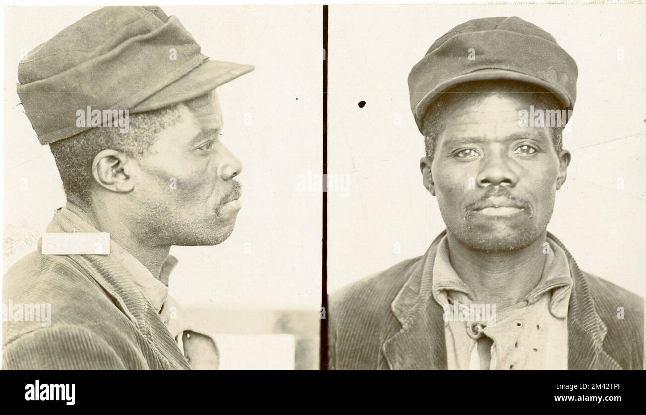 Photograph of George Keys. Bureau of Prisons, Inmate case files Stock ...