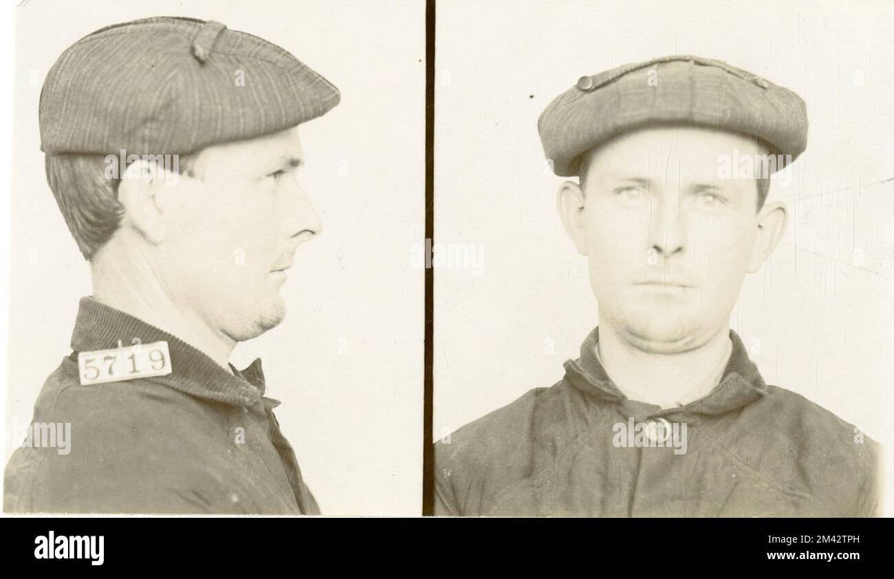 Photograph of John Carnes. Bureau of Prisons, Inmate case files Stock ...