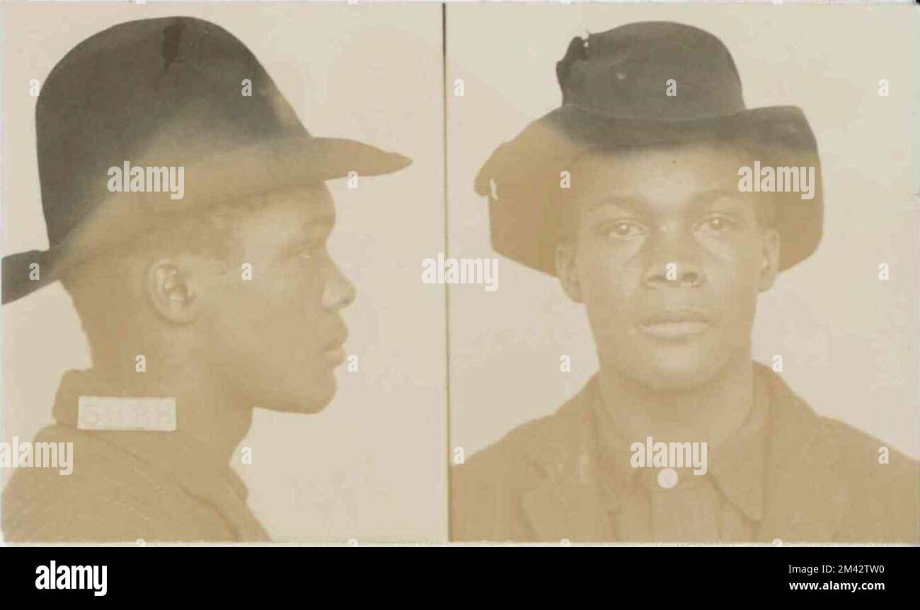 Photograph of Paul Southern. Bureau of Prisons, Inmate case files Stock ...