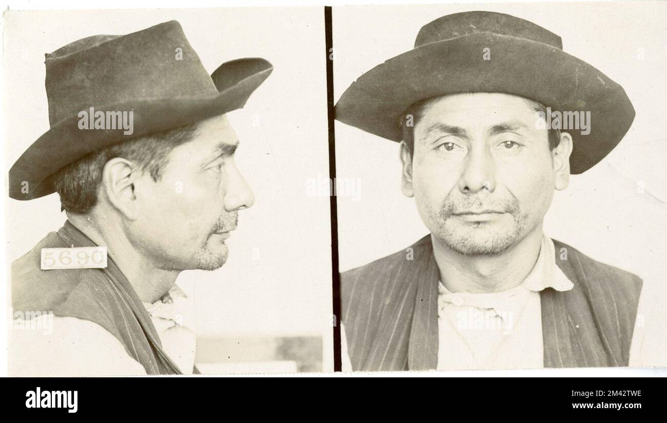 Photograph of John Bowlegs. Bureau of Prisons, Inmate case files Stock ...