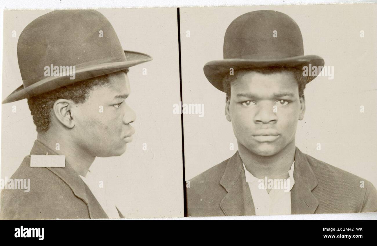 Photograph of Charles Robinson. Bureau of Prisons, Inmate case files ...
