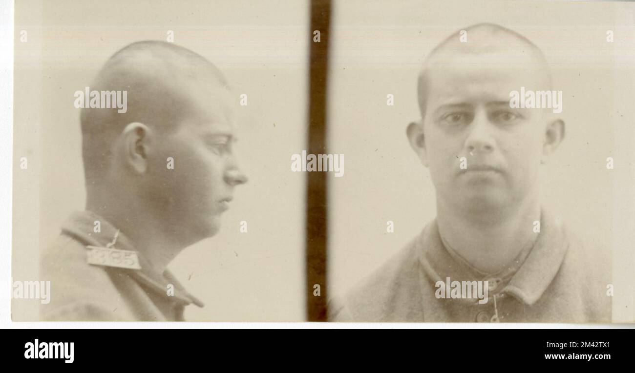 Photograph of William Davis. Bureau of Prisons, Inmate case files Stock ...