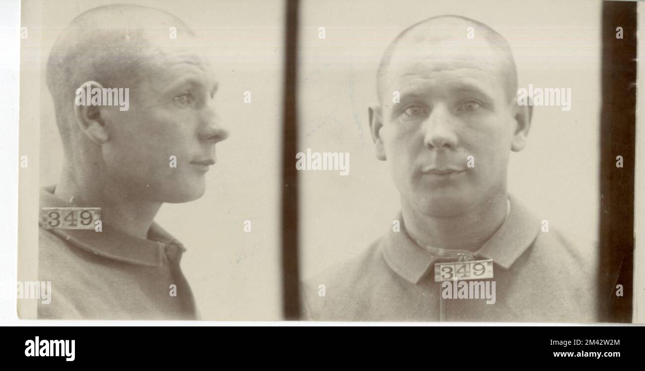 Photograph of James Murphy. Bureau of Prisons, Inmate case files Stock ...