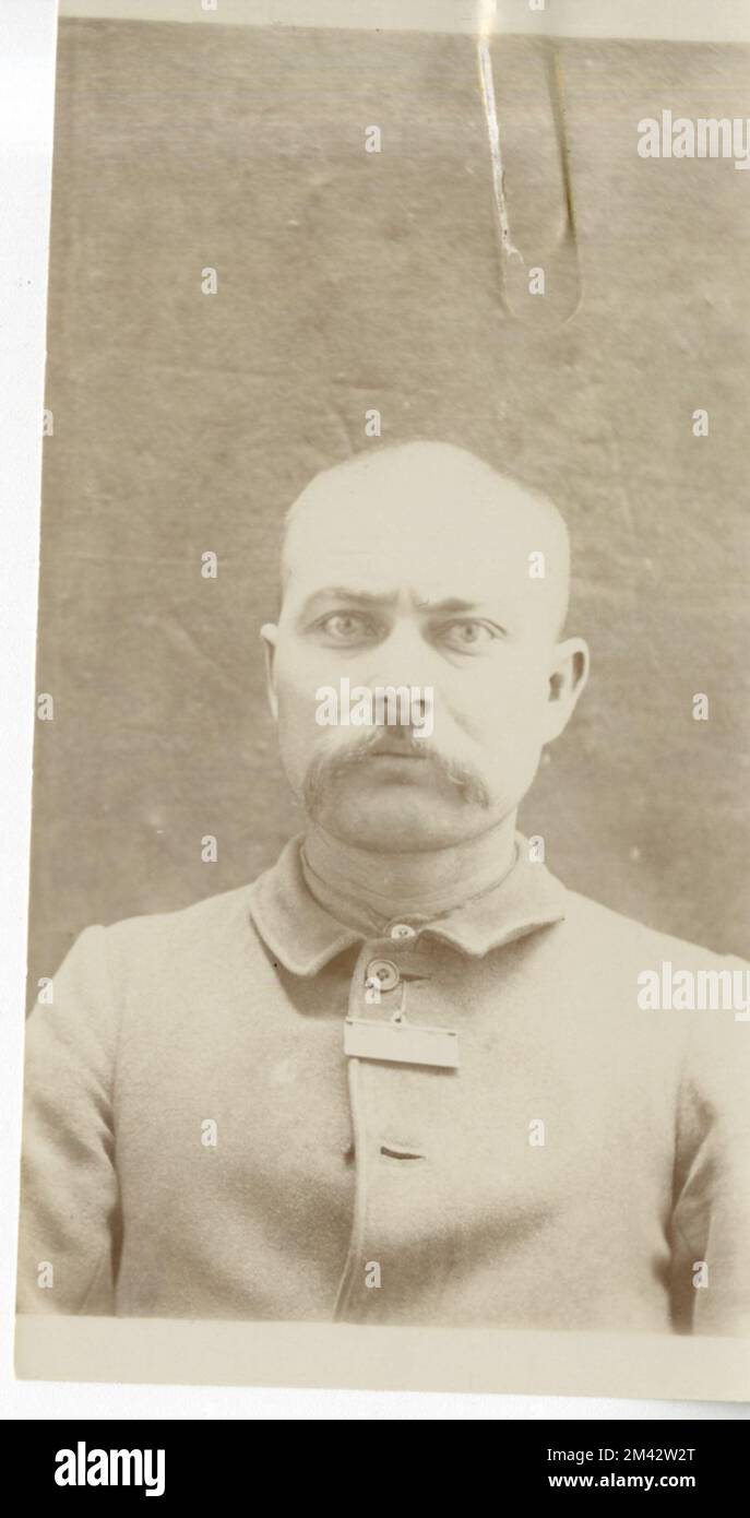 Photograph of William Jones. Bureau of Prisons, Inmate case files Stock ...