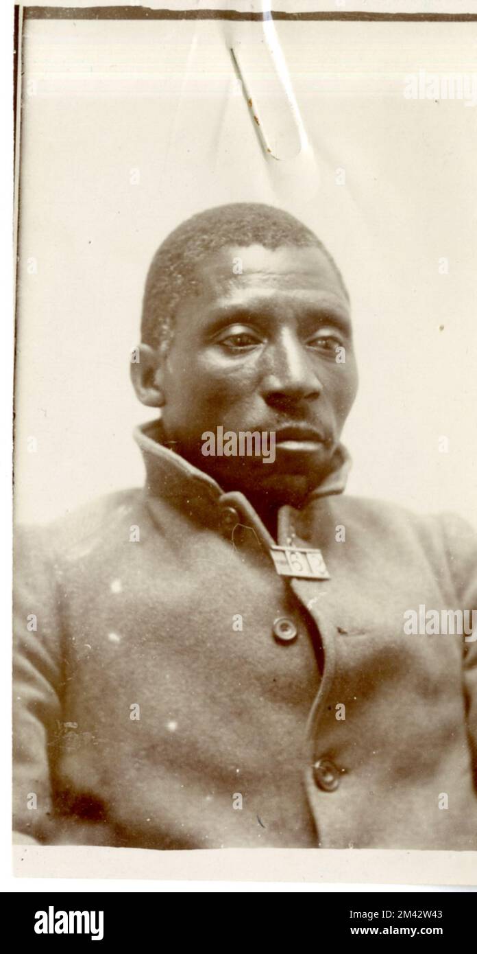 Photograph of Nero Blue. Bureau of Prisons, Inmate case files Stock ...