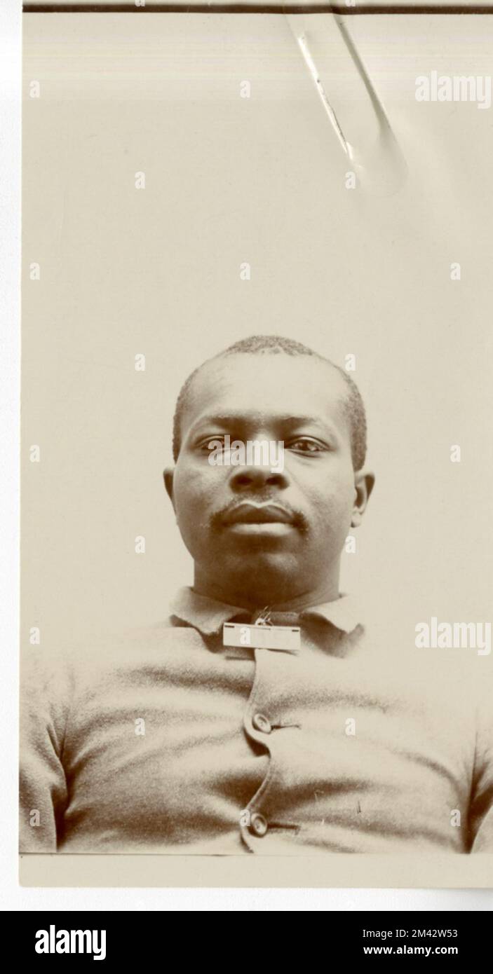 Photograph of Frank Wilson. Bureau of Prisons, Inmate case files Stock ...